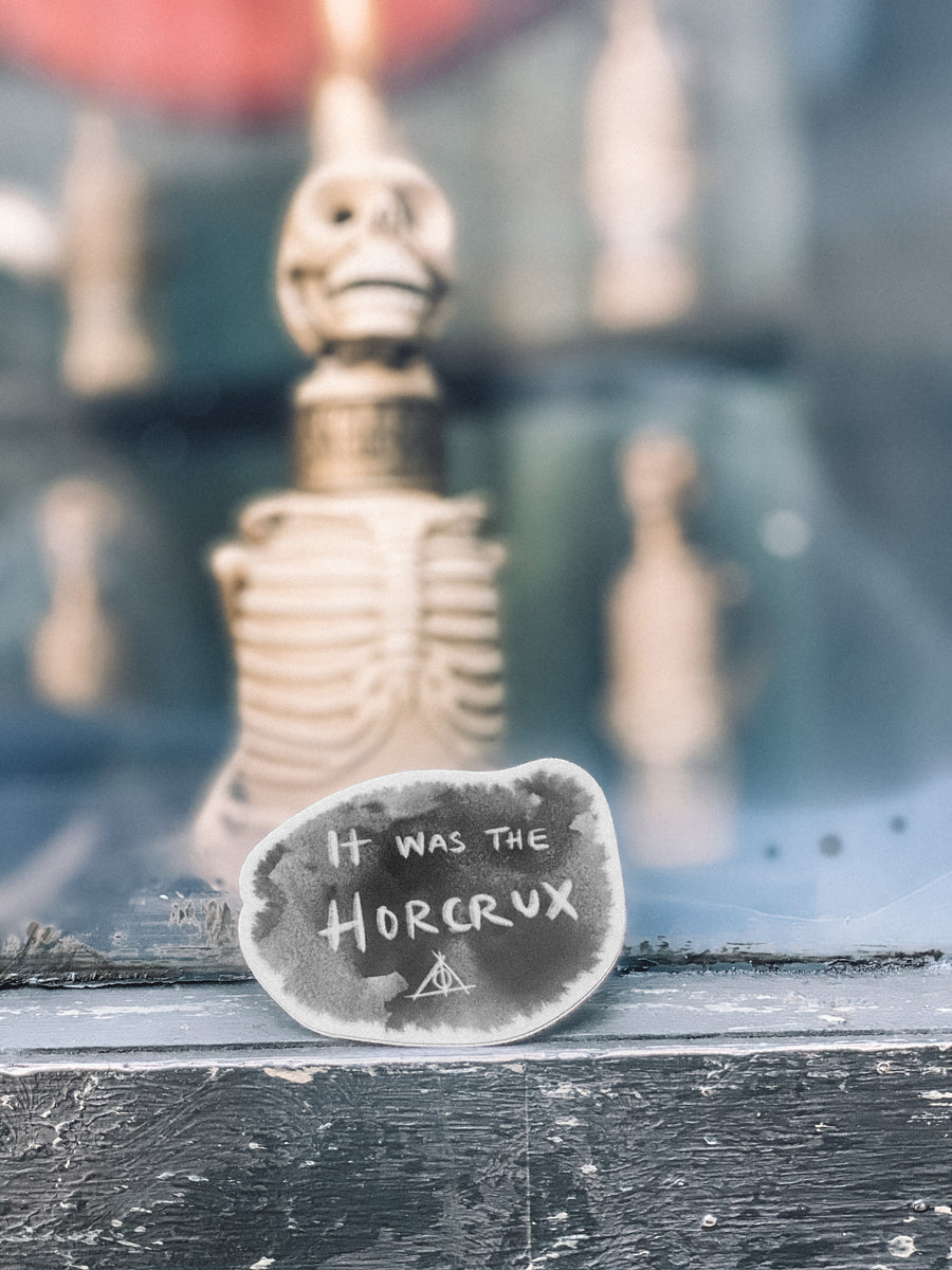 3" Clear It Was The Horcrux Sticker - LIMITED RUN! – Swish and Flick ...
